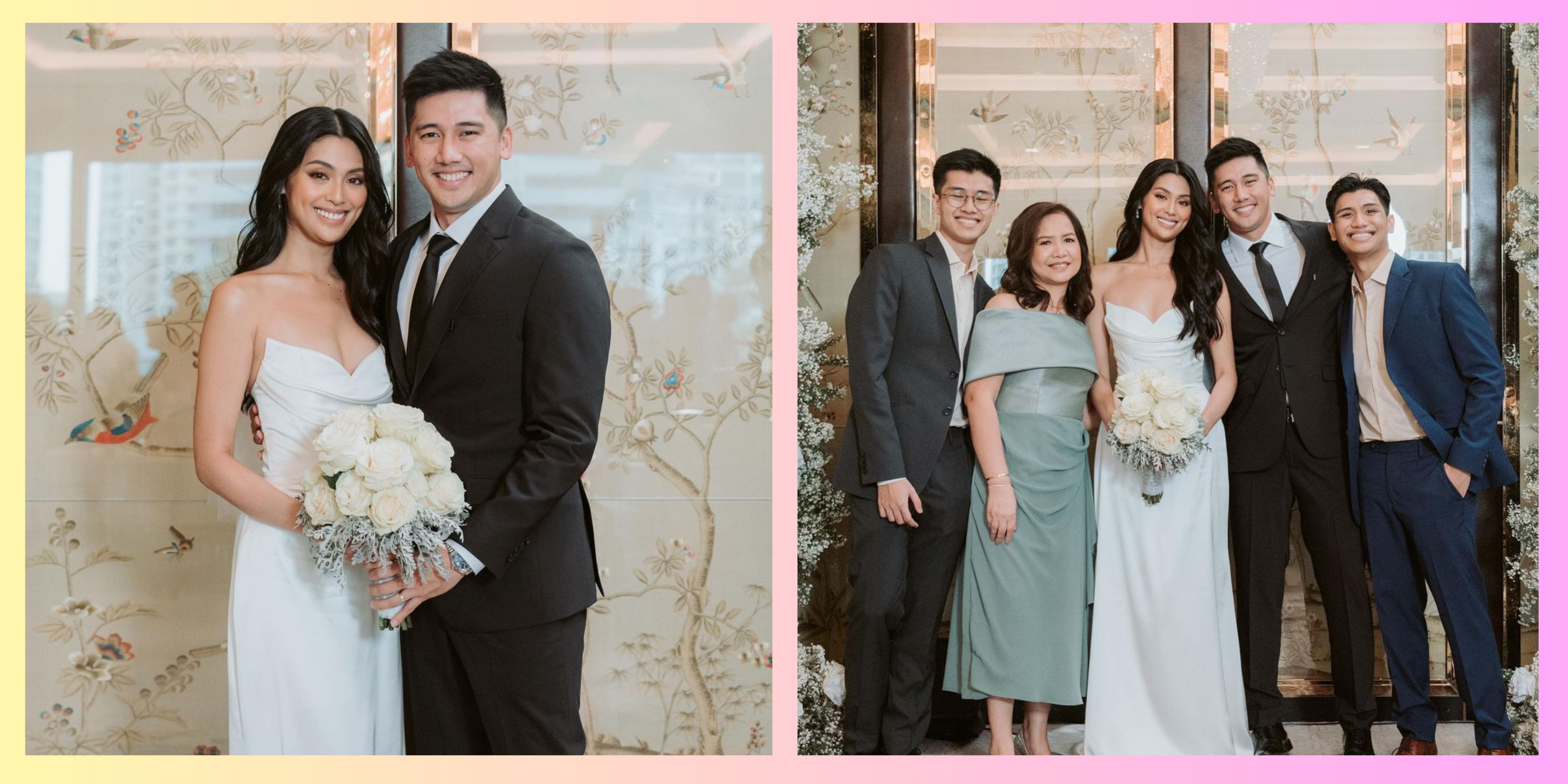 LOOK: Beauty queen Patch Magtanong ties the knot in intimate ceremony